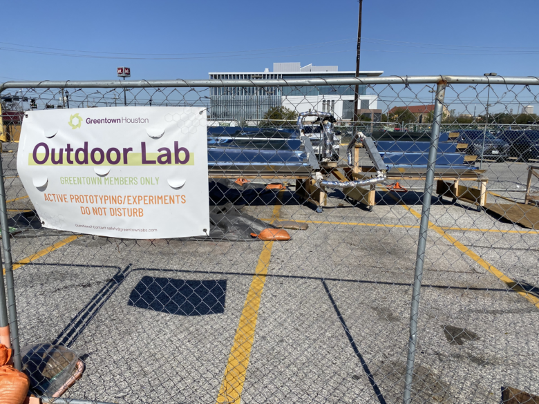 Outdoor Lab at Greentown Houston - Greentown Labs