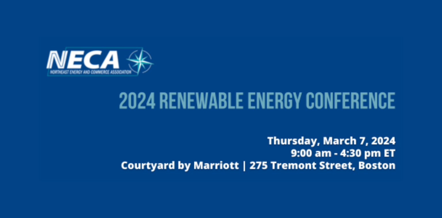 NECA 2024 Renewable Energy Conference - Greentown Labs
