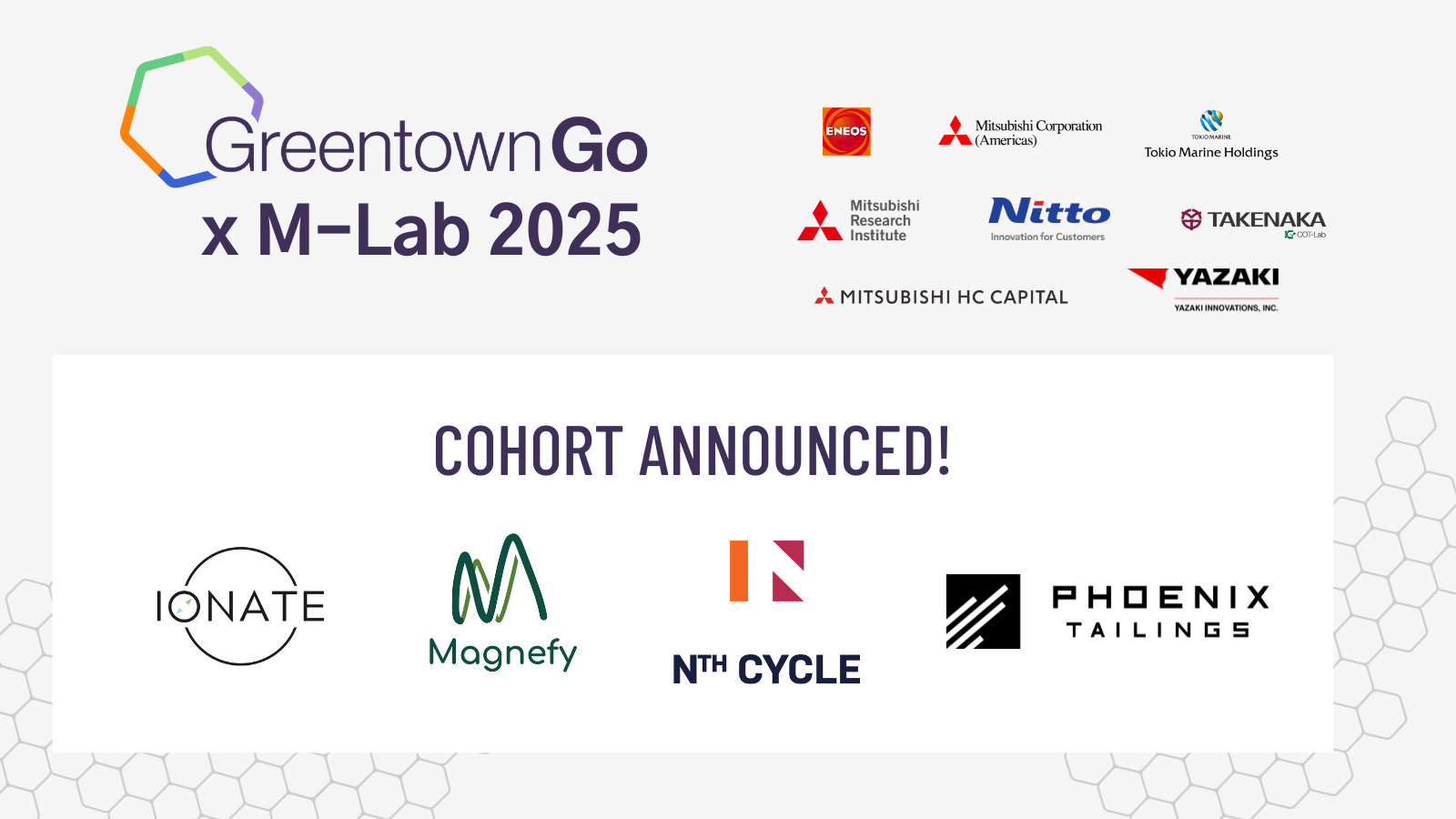 Greentown Labs and M-Lab Announce Startup Cohort for Greentown Go x M ...